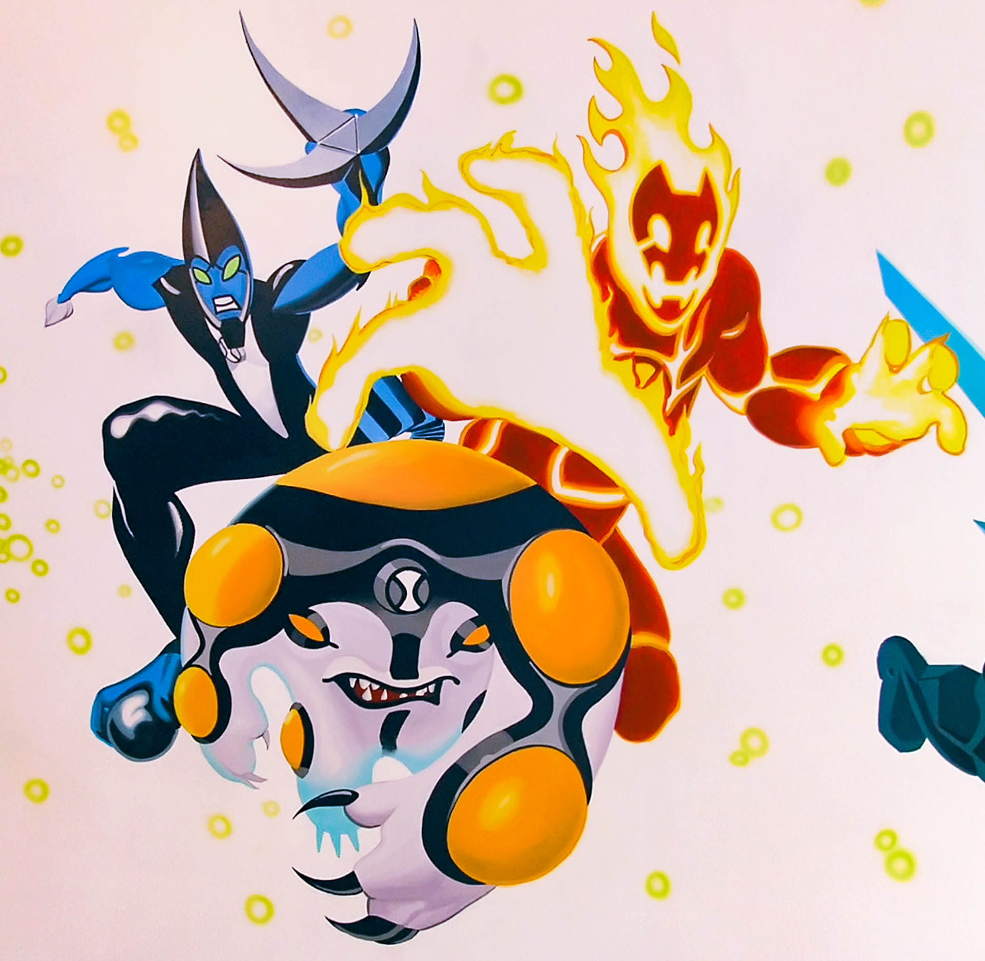 Ben 10 Mural | Sacredart Murals