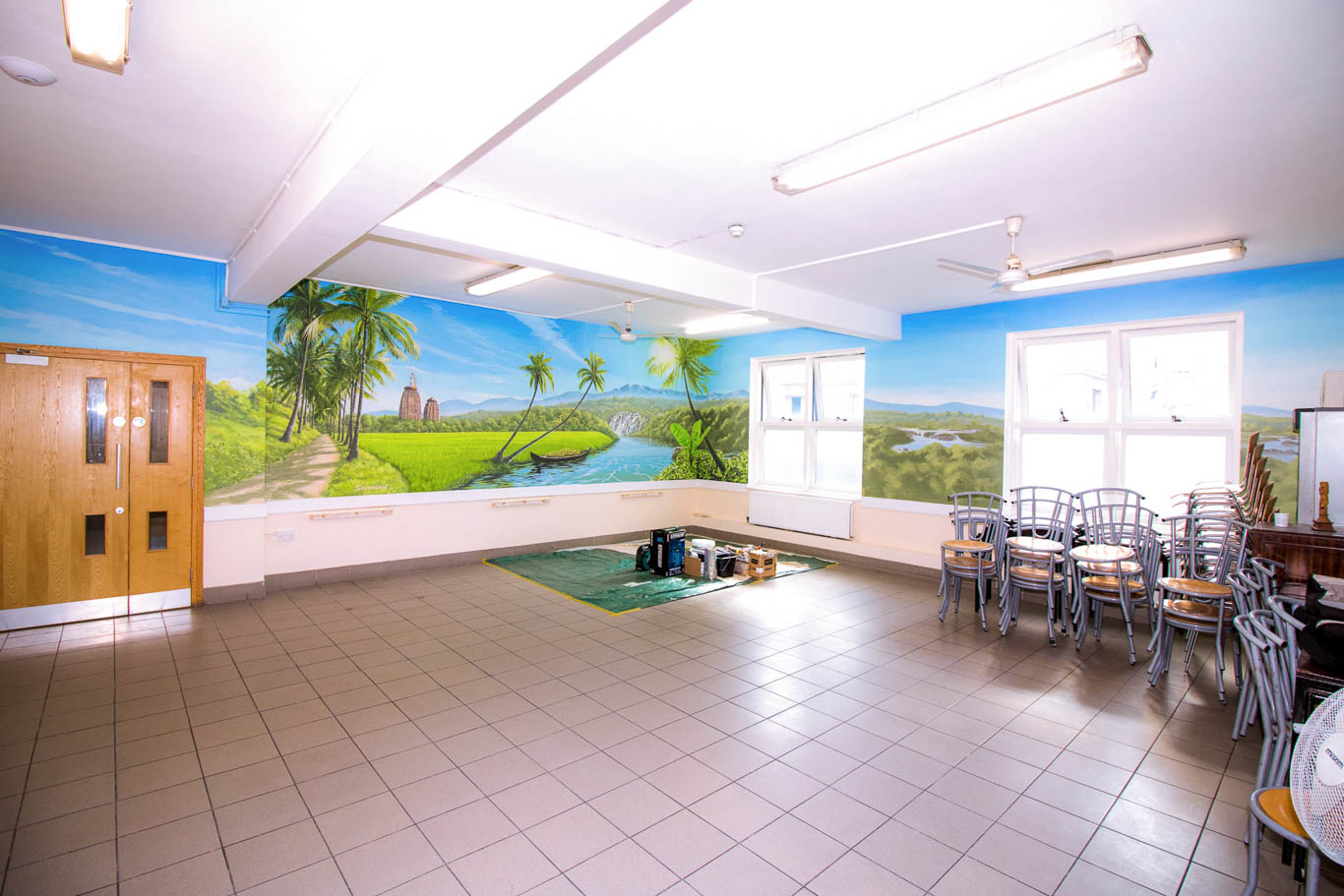 The Bhavan, London | Sacredart Murals