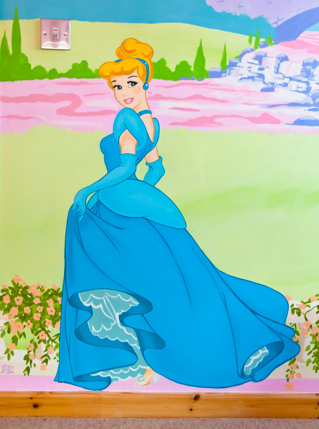 Disney Princess Mural | Sacredart Murals