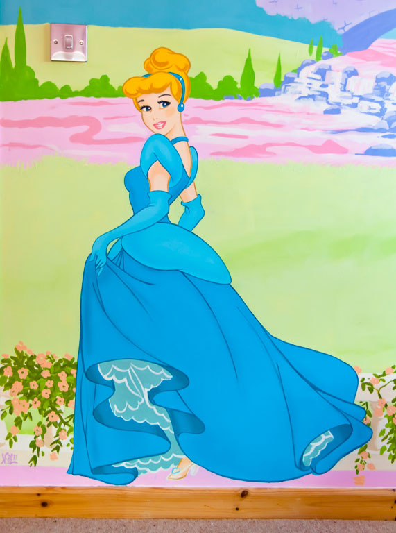 Disney Princess Mural | Sacredart Murals