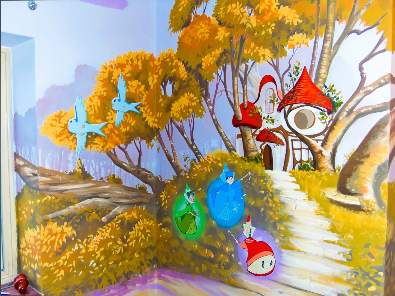 "Enchanted" Disney Mural | Sacredart Murals