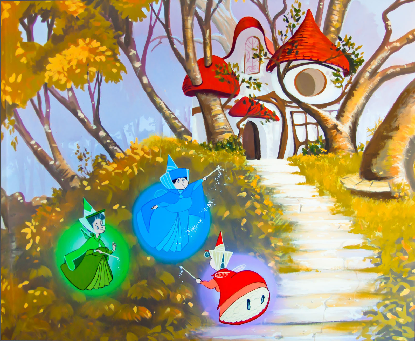 "Enchanted" Disney Mural | Sacredart Murals