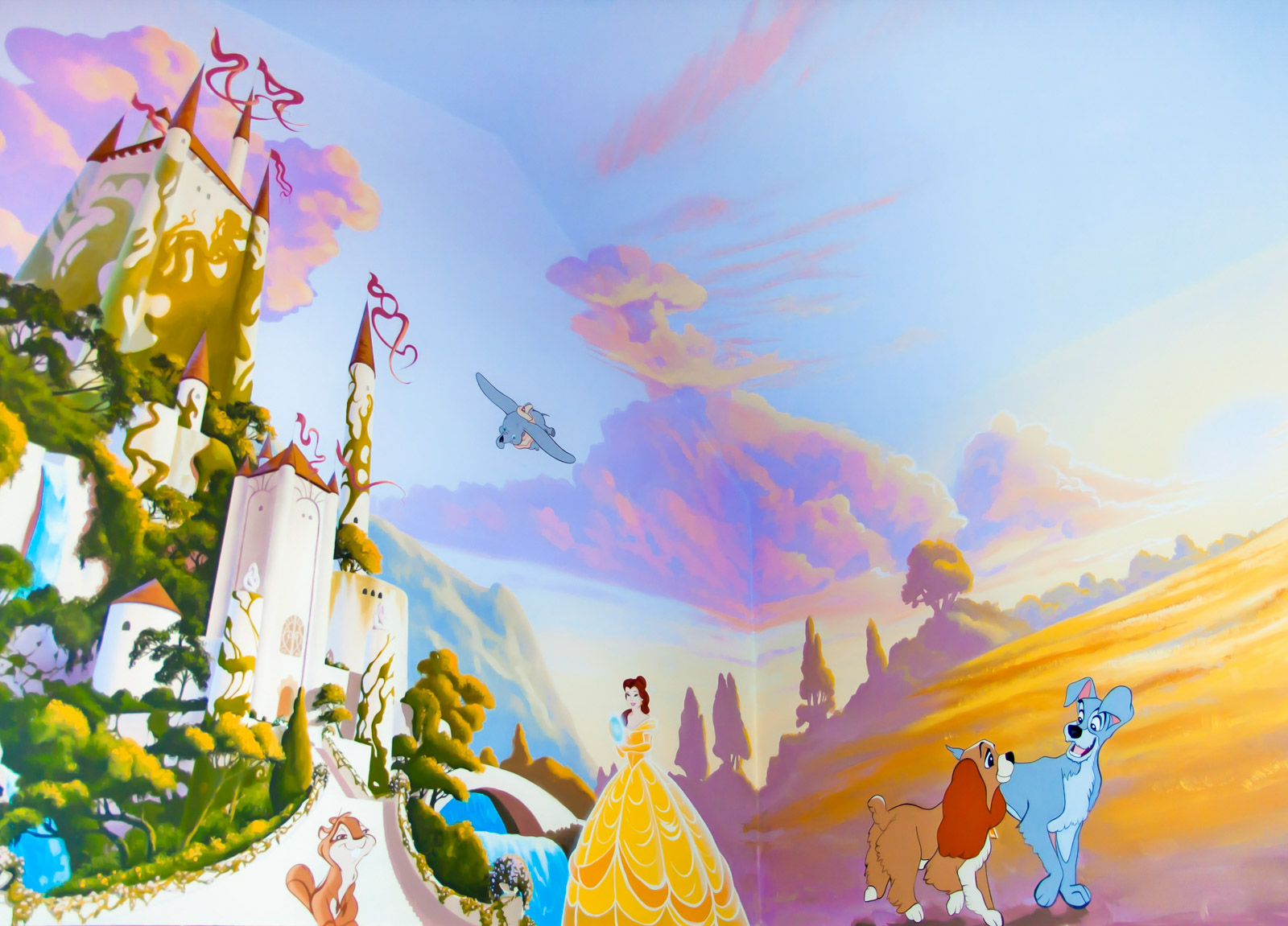 "Enchanted" Disney Mural | Sacredart Murals