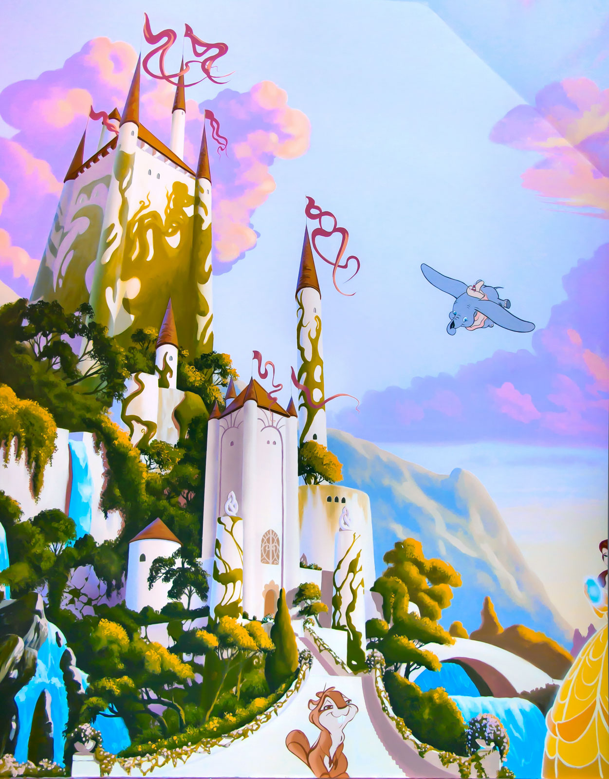"Enchanted" Disney Mural | Sacredart Murals