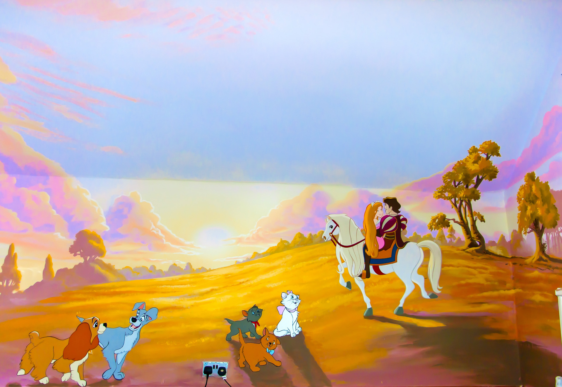 "Enchanted" Disney Mural | Sacredart Murals
