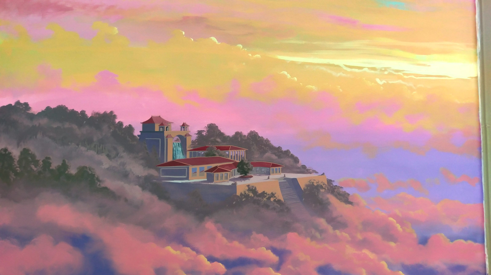 Dragon Tiger Mountain, Hua Quan Village | Sacredart Murals