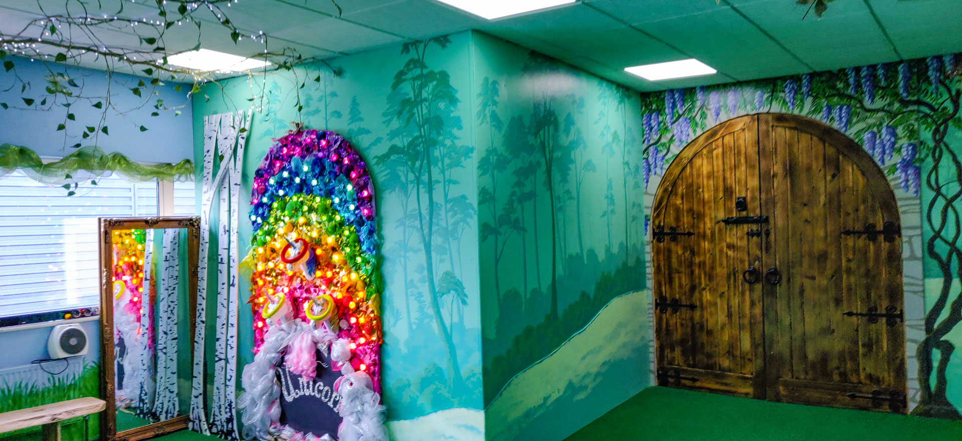 Magic Forest Party Room at the Riverside Hub