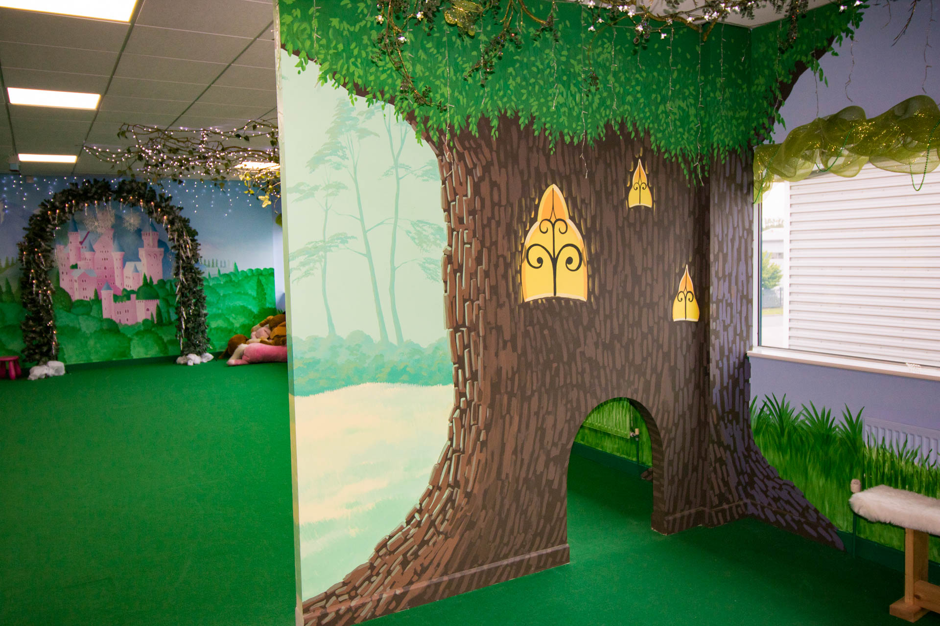 Magic Forest Party Room at the Riverside Hub